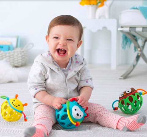 Roll Around Rattle Hedgehog – baby company